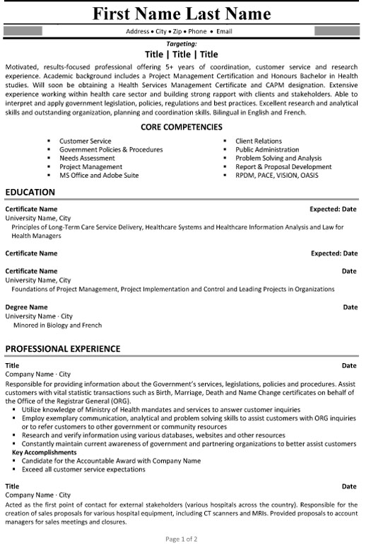 Top Consulting Resume Templates Samples