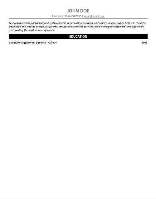 Chief Operating Officer Resume Sample & Template Chief Operating Officer Resume Sample & Template