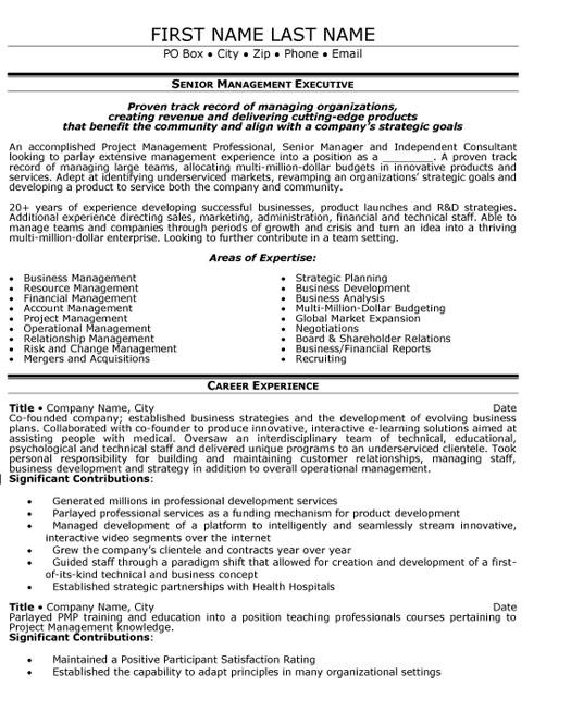 Management Experience Resume AlfredoGreene Blog