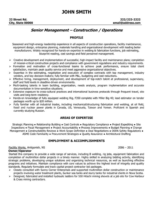 Top Mining Resume Templates Samples